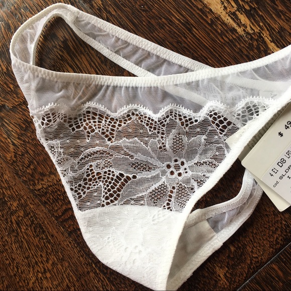 La Perla | Intimates & Sleepwear | La Perla Sexy White Lace Thong ...
